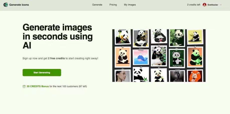 Generate Icons - Create images with AI in seconds | Steemhunt